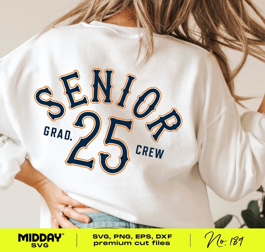 Senior Grad Crew 2025 Svg, Png Dxf Eps Svg, Class of 2025 Svg ...