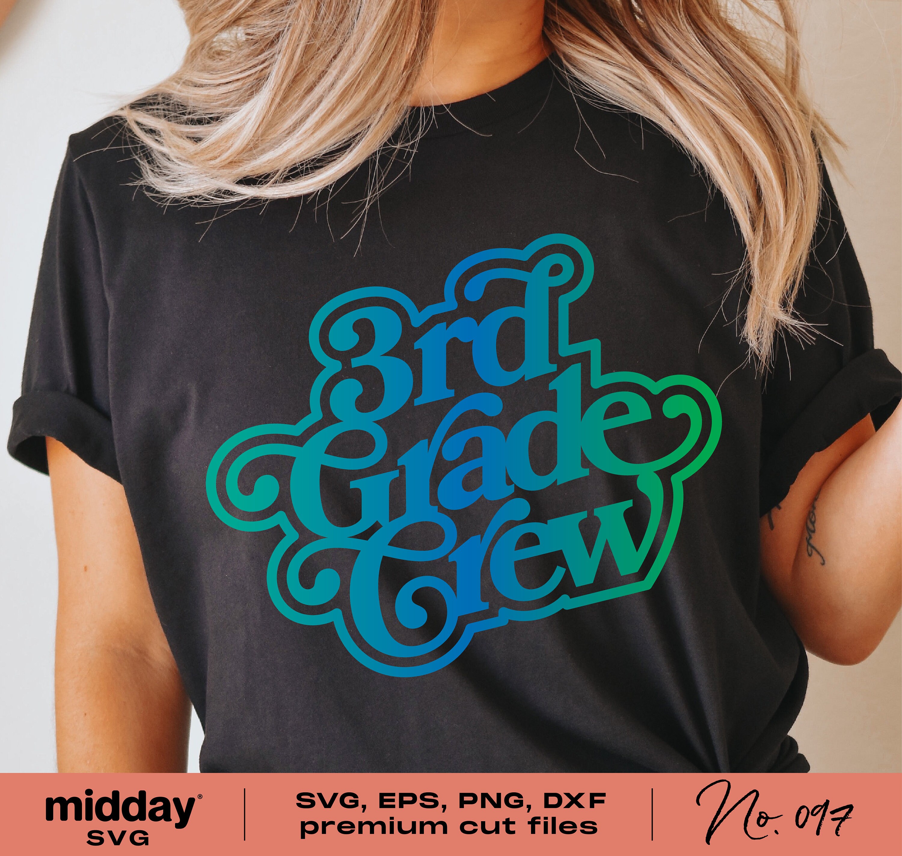 Third Grade Crew Svg Dxf Eps Png Third Grader Svg 3rd Grade - Etsy