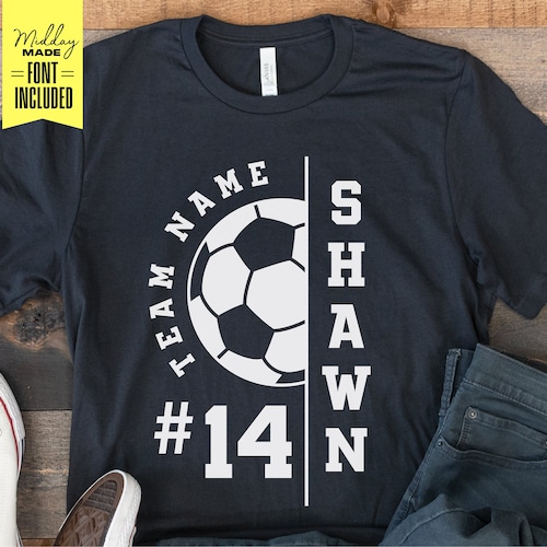 Soccer Team Shirts Svg Png Dxf Eps Soccer Team Template - Etsy