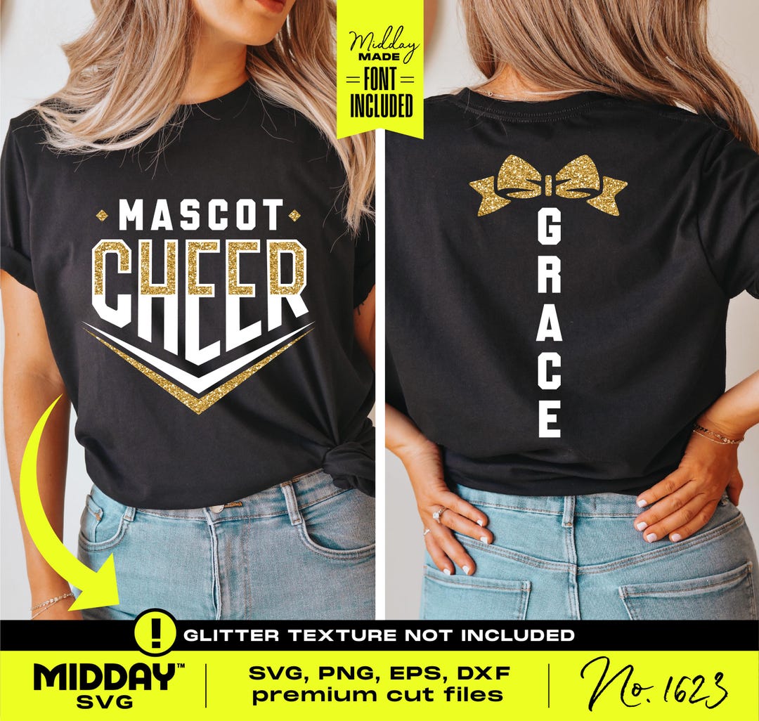 Cheer Team Template SVG: Bold and Eye-catching Design for Your ...