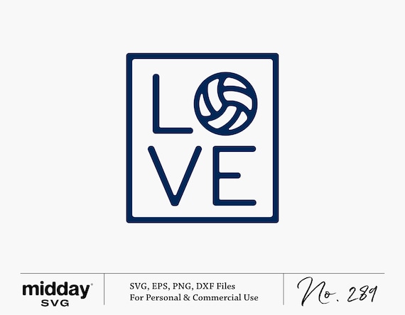 Volleyball Stacked Love SVG Volleyball Team Mom Shirt Svg - Etsy