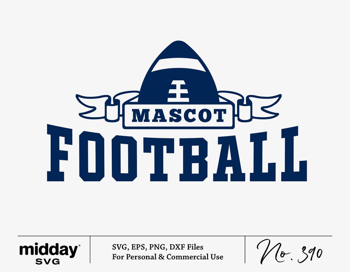 Football Svg Football Cut File Football Template Svg | Etsy