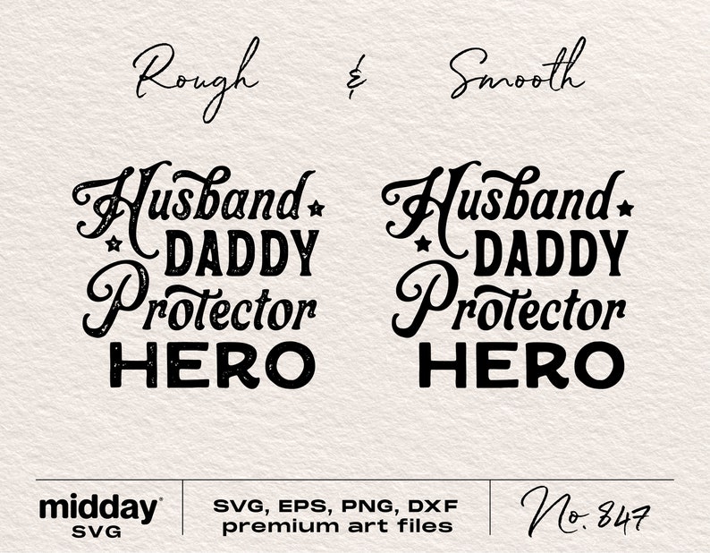Husband Daddy Protector Hero Svg Fathers Day Svg Dad Svg - Etsy