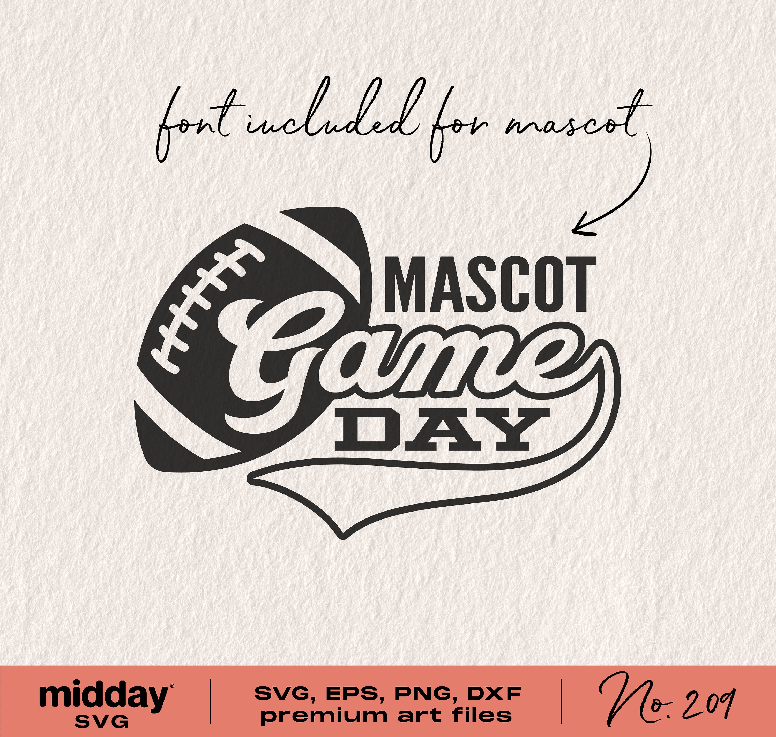 Game Day Football Svg Png Dxf Eps Football Team Template - Etsy