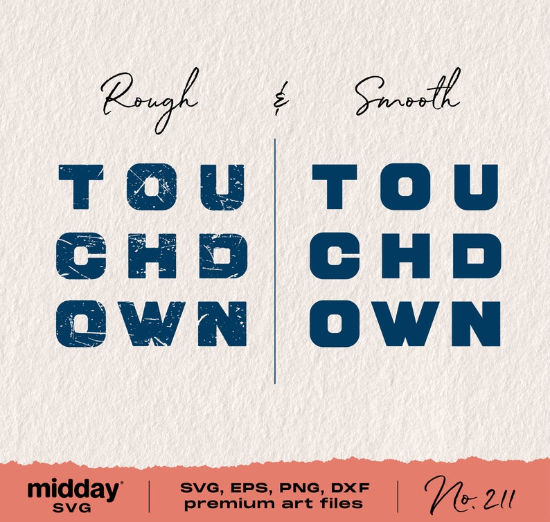 Touchdown Svg Png Dxf Eps Football Game Day Shirt Cricut - Etsy