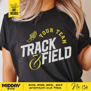 Track and Field Team SVG Bundle, Shirt Design, Tumbler, Cricut (digital ...