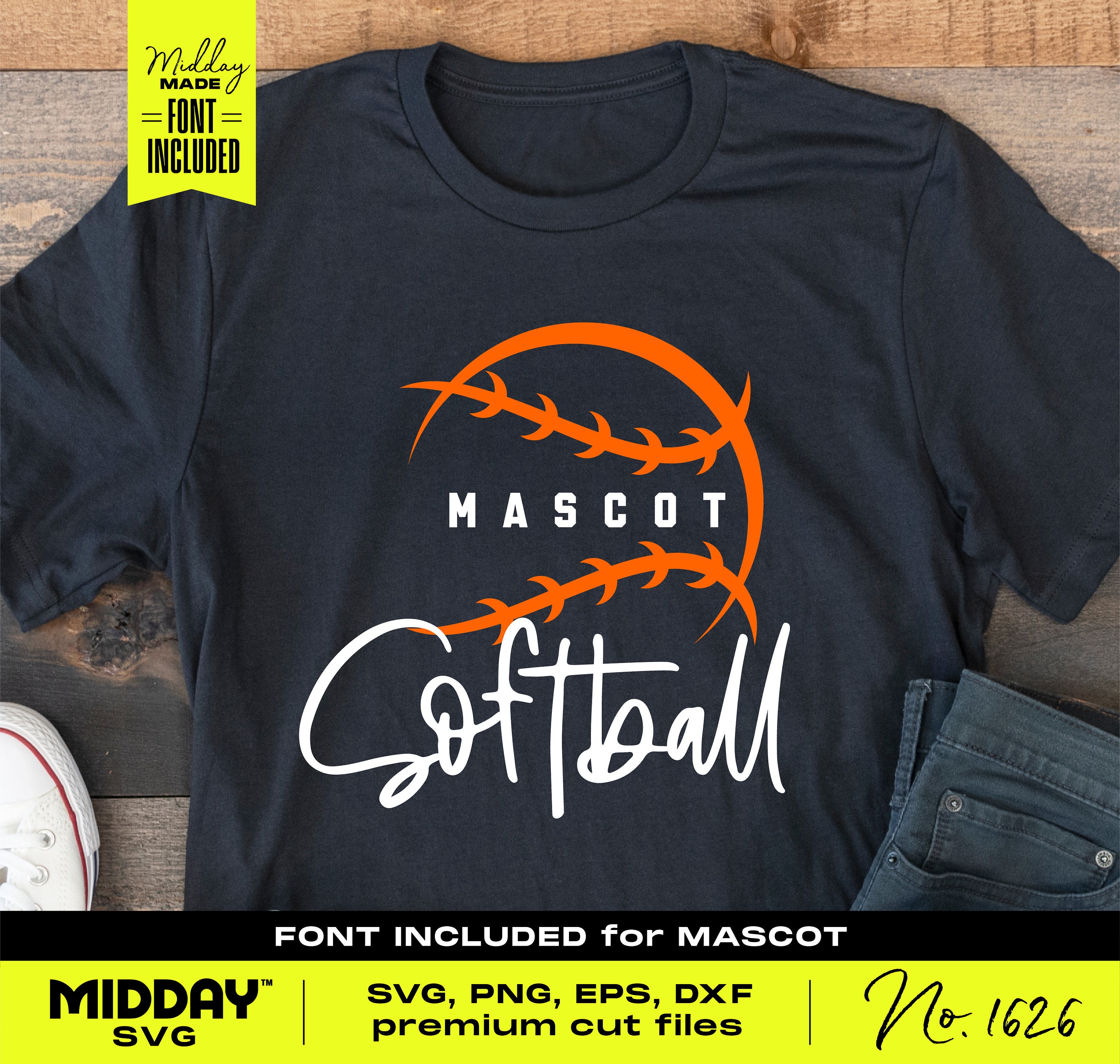 Abstract Softball Stitching SVG Logo Design - Customizable Sports Team ...