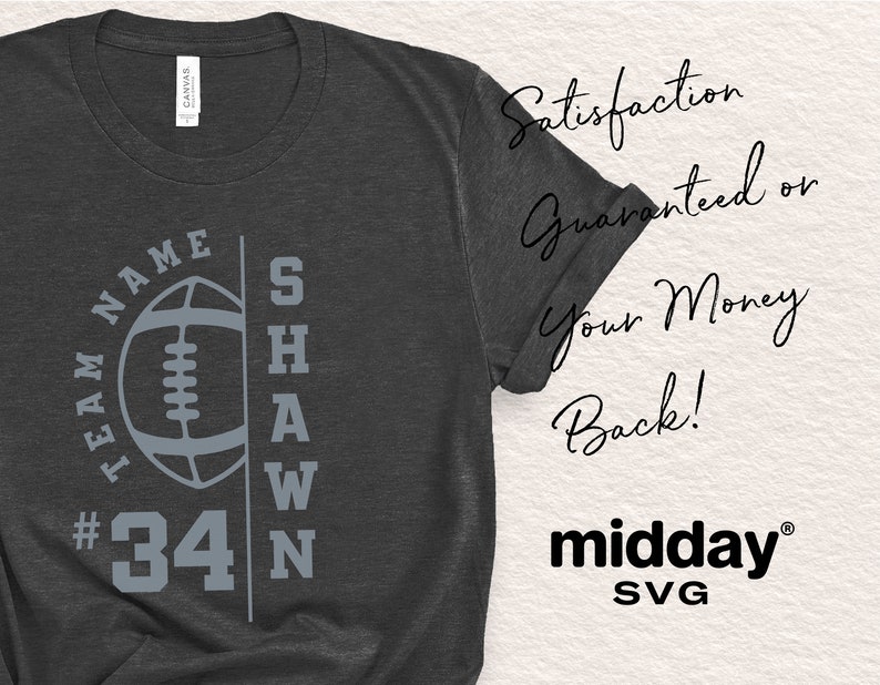 Football Team SVG, Player Template, Cricut Silhouette Cut Files ...