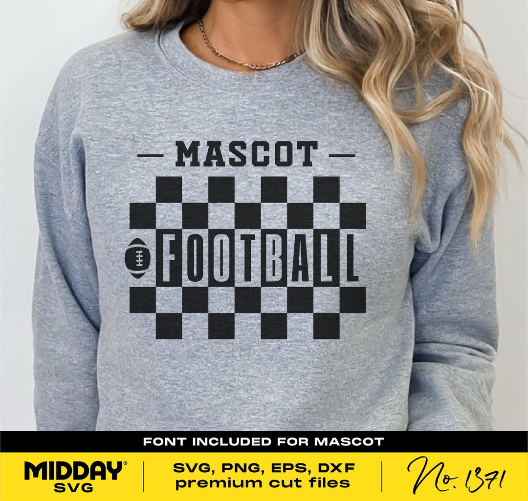 Football Svg Png, Team Template Svg, Png Dxf Eps, Svg Cut Files for ...