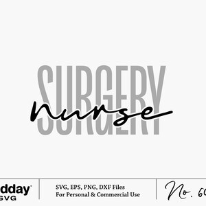 Surgical Nurse Svg Png, Surgery Nurse, Files for Cricut, Nurse Png Eps ...