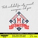 Softball Team Diamond SVG: Customizable Design (digital Download) - Etsy