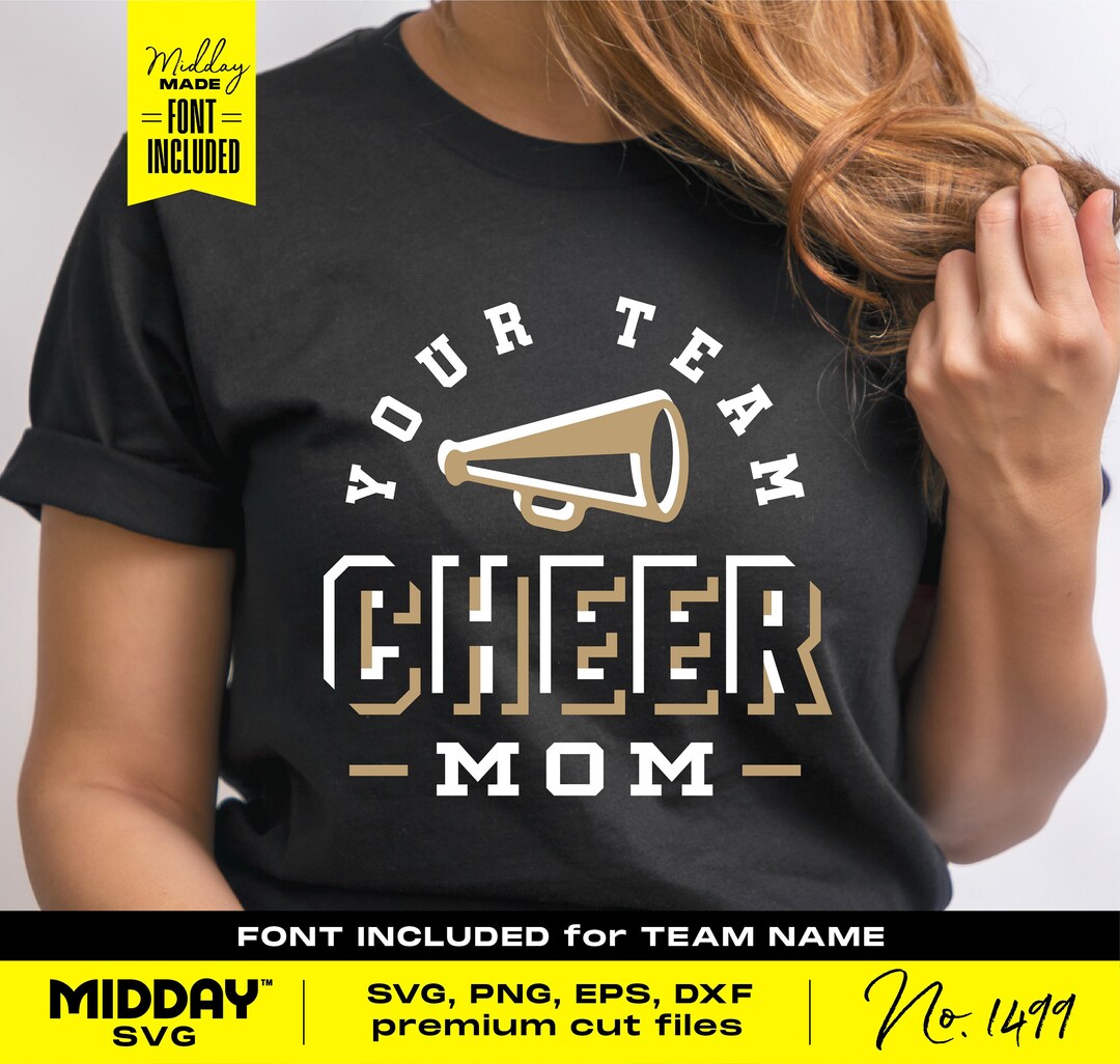 Cheer Mom SVG, Team Design, Cricut & Silhouette (digital Download) - Etsy