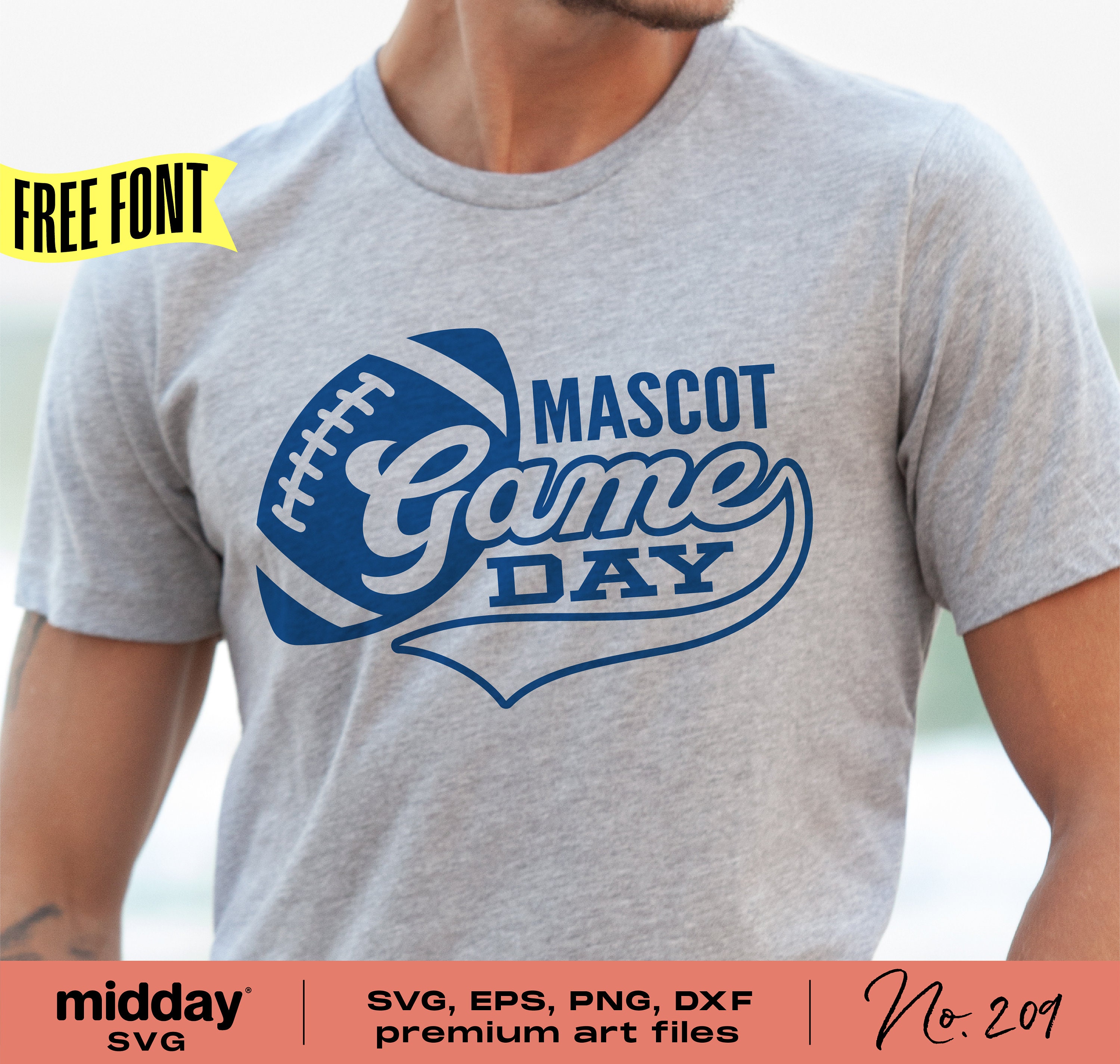 Game Day Football Svg Png Dxf Eps Football Team Template - Etsy