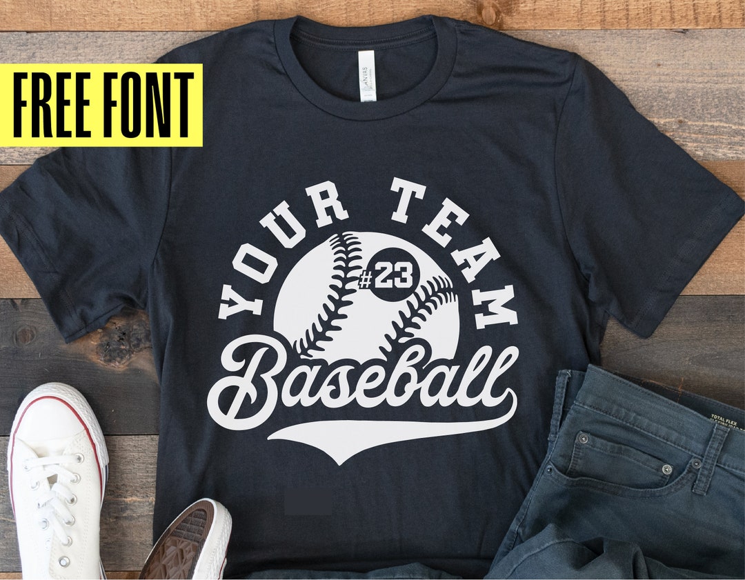 Baseball Team Template, Svg Png Dxf Eps, Svg for Cricut, for Tumbler ...