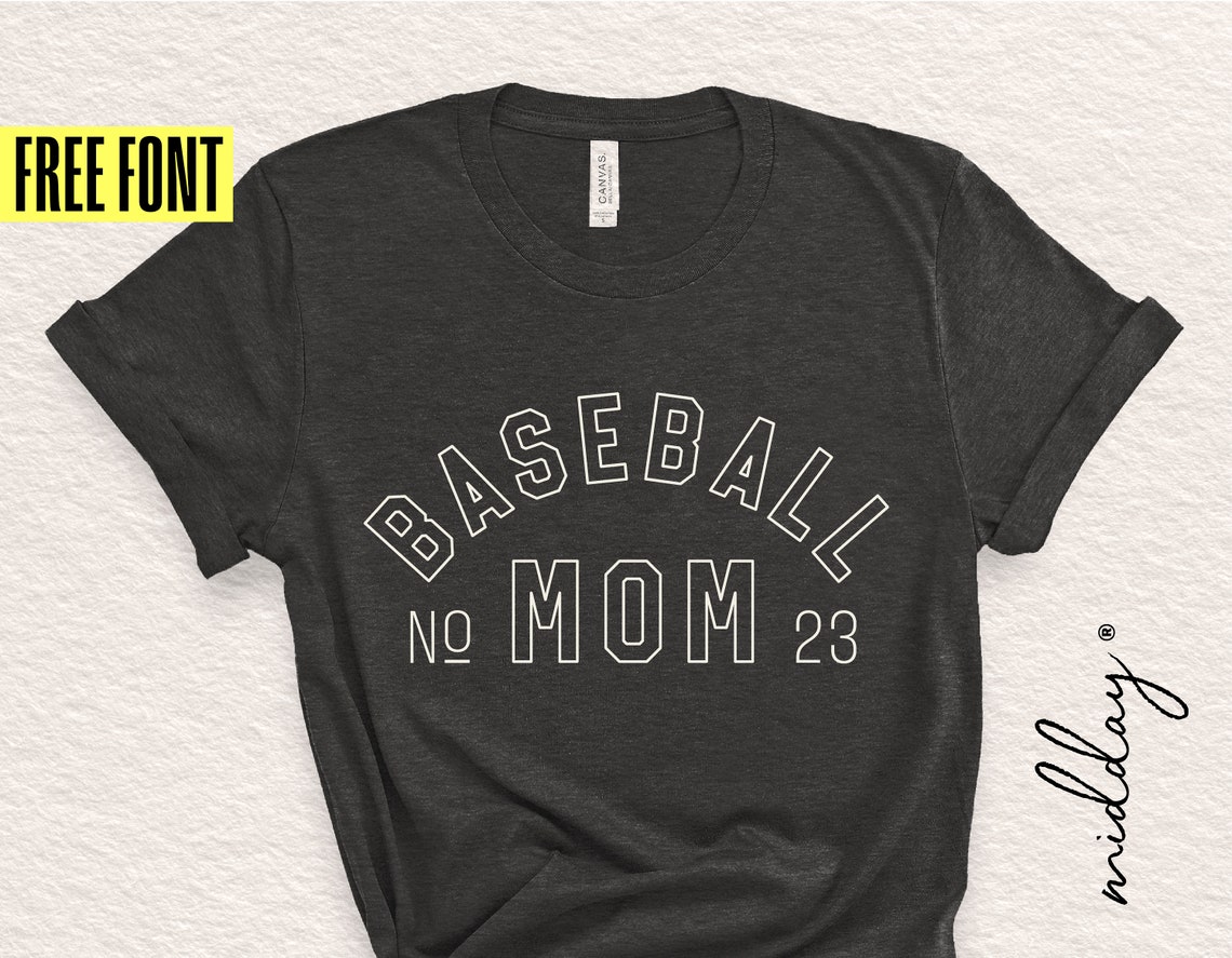 Baseball Mom Template Svg Customizable Baseball Mom Svg - Etsy