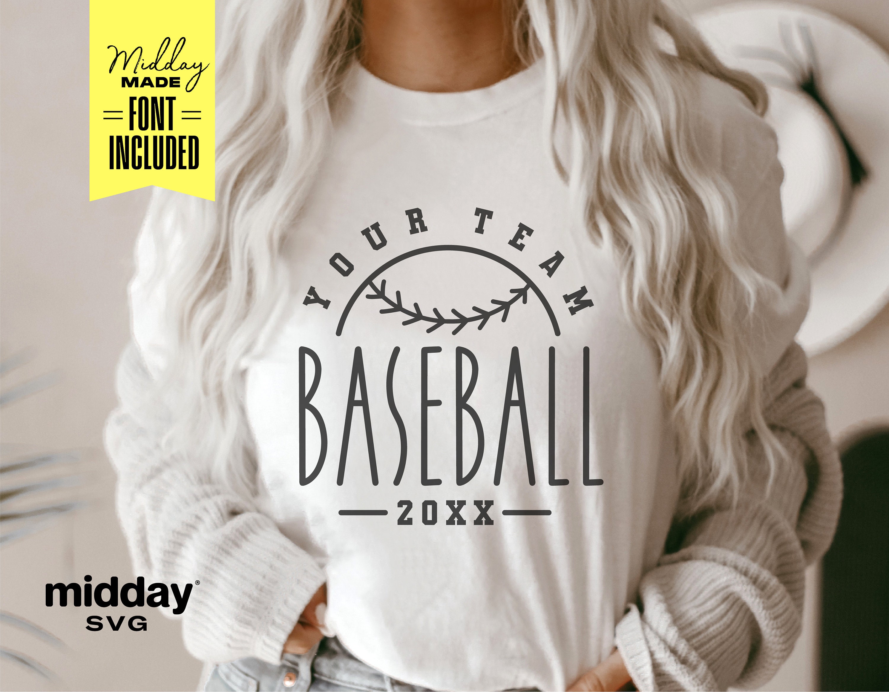 Baseball Team Template Svg Png Dxf Eps Design for Cricut - Etsy