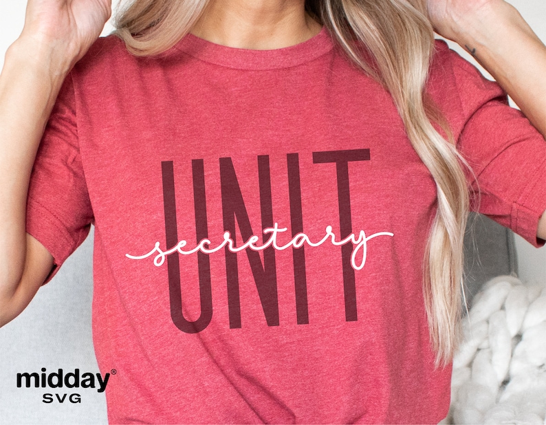 Unit Secretary Svg Png Dxf Eps Ai Cricut Cut File - Etsy