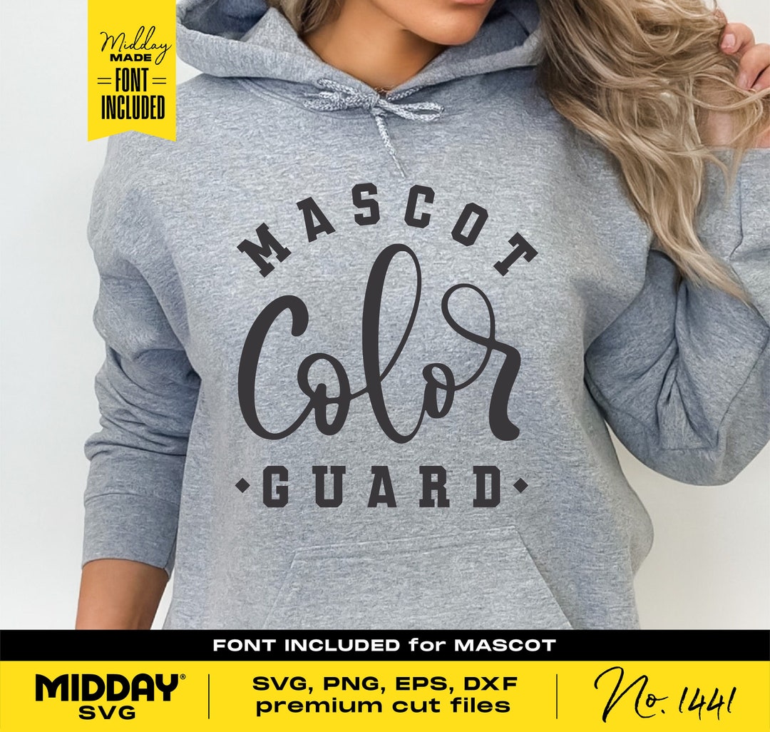 Color Guard Svg Png, Dxf Eps, Team Template Shirts, Svg for Cricut ...