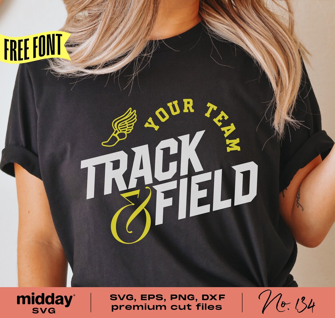 Track and Field Svg, Png Dxf Eps, Team Template, Cross Country Svg ...
