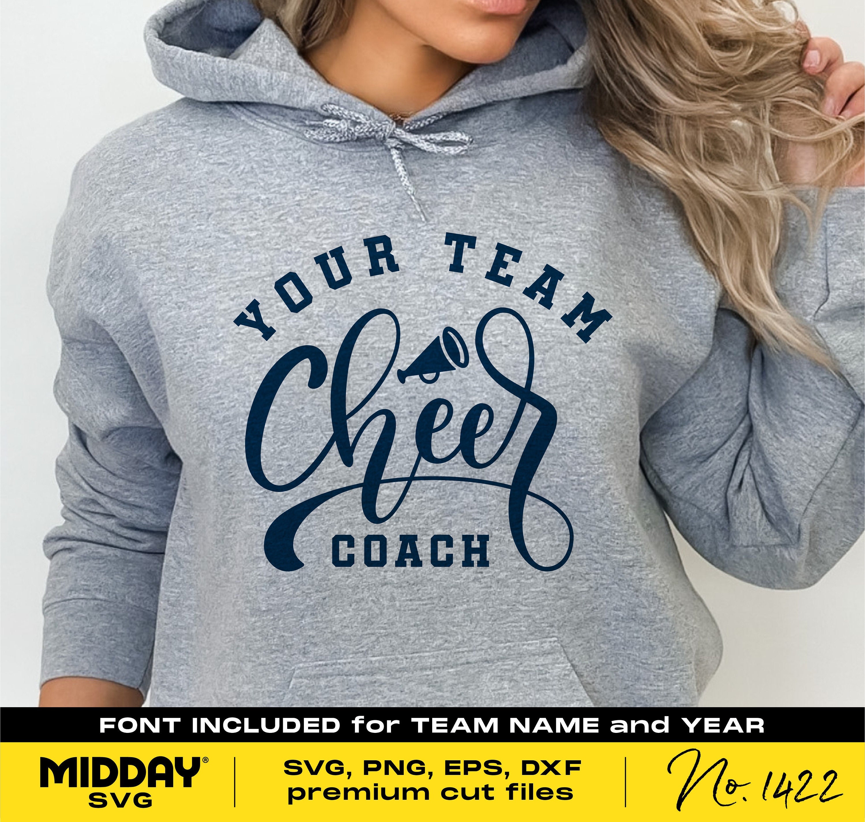 Cheer Coach SVG, Energetic Font, Cricut Cut File (digital Download) - Etsy