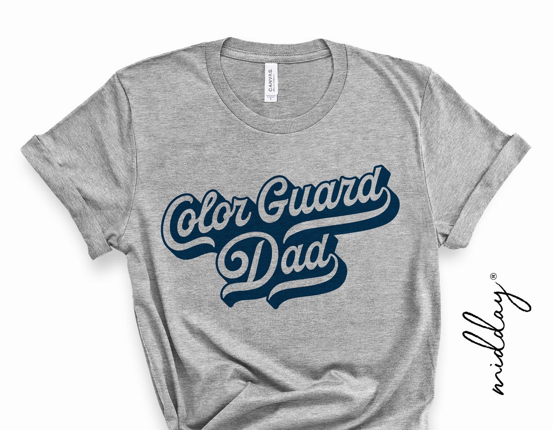 Color Guard Dad Svg Png Marching Band Sweatshirt tshirt | Etsy