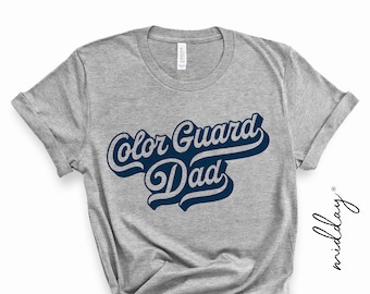 Color Guard Dad Svg | Etsy