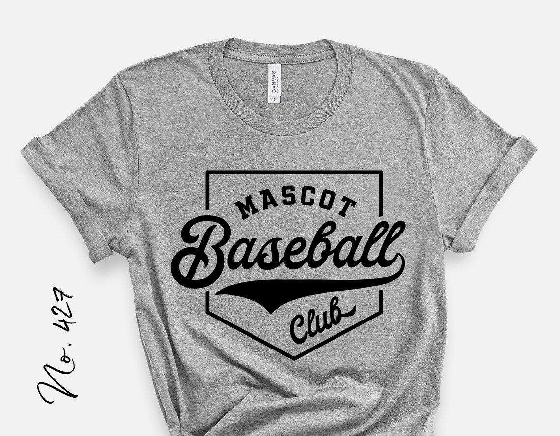 Baseball Club Svg Baseball Team Shirt Template Png Eps Dxf - Etsy