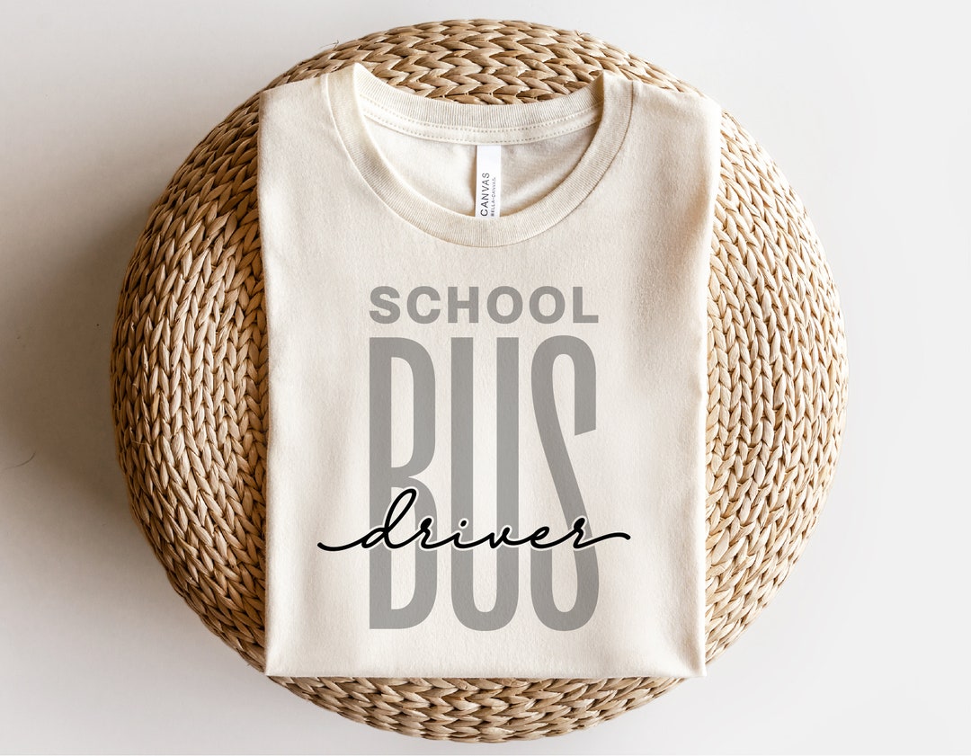 School Bus Driver Svg, Png Svg Eps Dxf Ai, Cricut Cut File, Bus Driver ...
