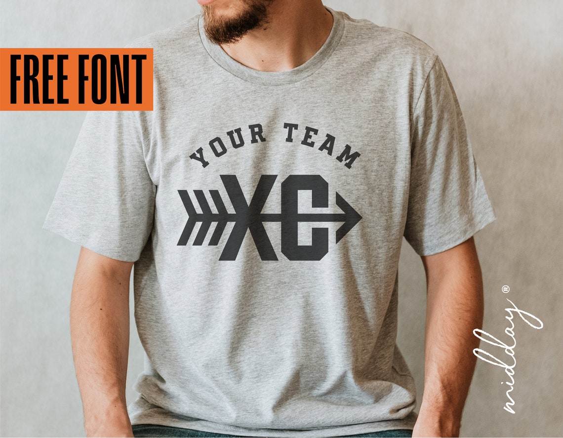 Cross Country Svg Cross Country Cut File Track and Field - Etsy