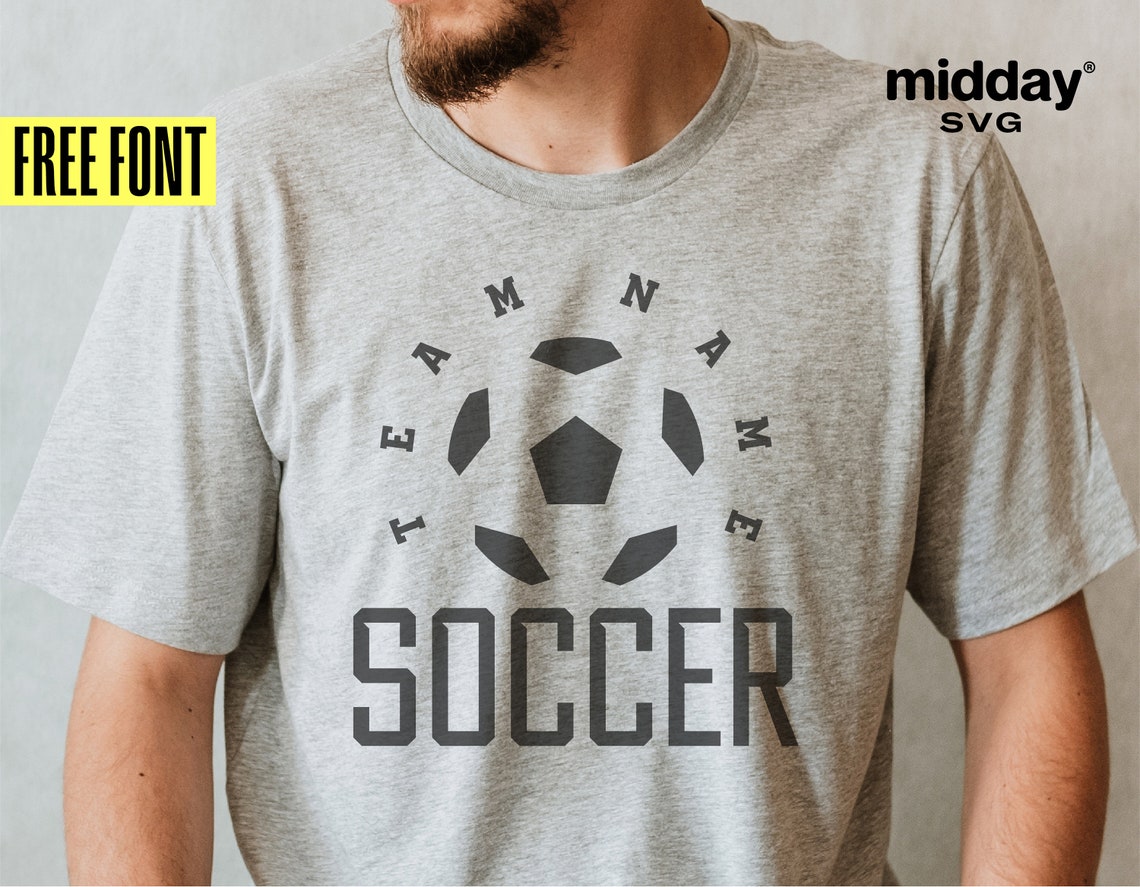 Soccer Svg Soccer Team Template Svg Your Team Soccer Svg - Etsy