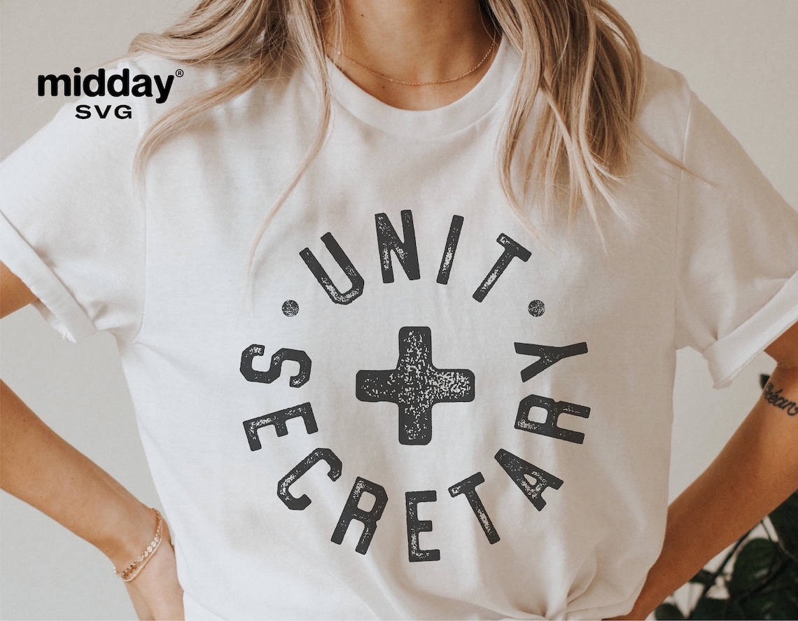 Unit Secretary Svg Png Dxf Eps Ai Cricut Cut File - Etsy