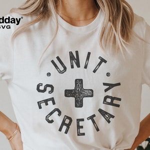 Unit Secretary Svg, Png Dxf Eps Ai, Cricut Cut File, Silhouette ...