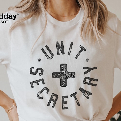 Unit Secretary Svg Png Dxf Eps Ai Cricut Cut File - Etsy
