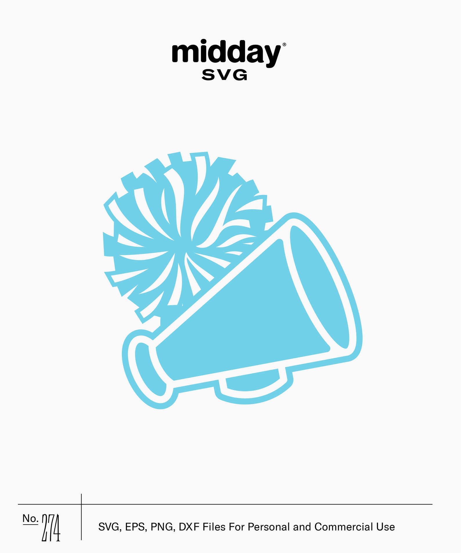 Cheerleader Svg Png, Megaphone Pom Poms Svg, Cheer Svg, Mom Svg Png ...