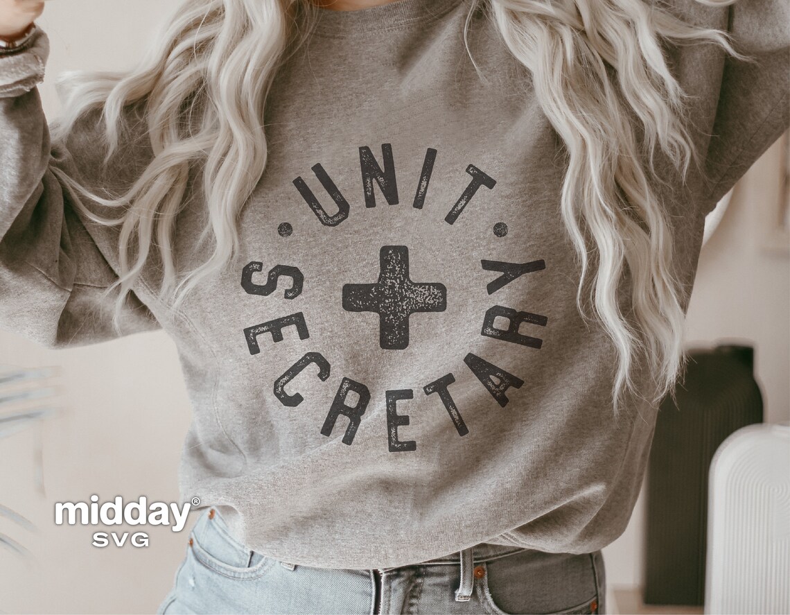 Unit Secretary Svg Png Dxf Eps Ai Cricut Cut File - Etsy