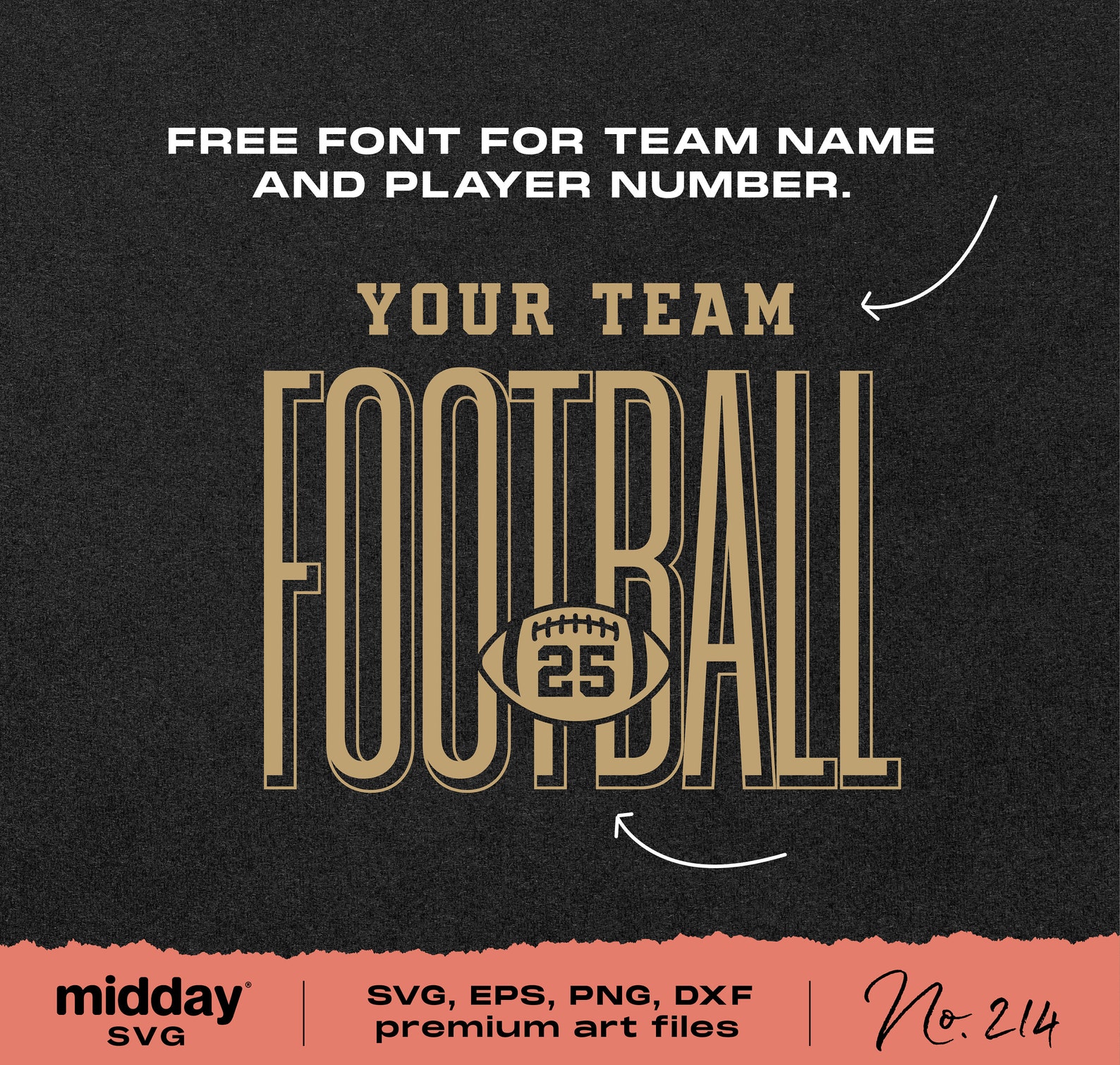 Football Template Svg Png Dxf Eps Football Team Shirts - Etsy