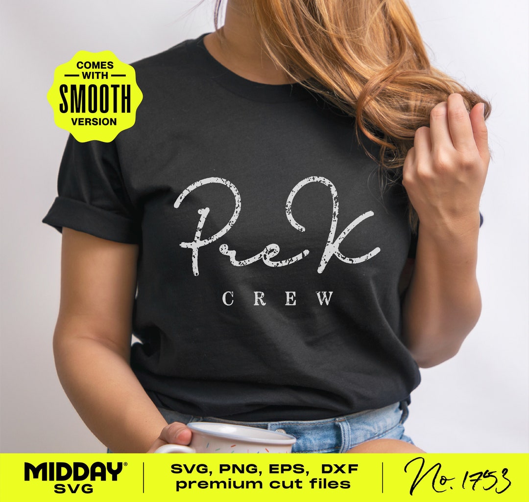 Pre-k Crew Svg Png, Pre K Teacher Svg for Shirt, Teacher Svg Png ...