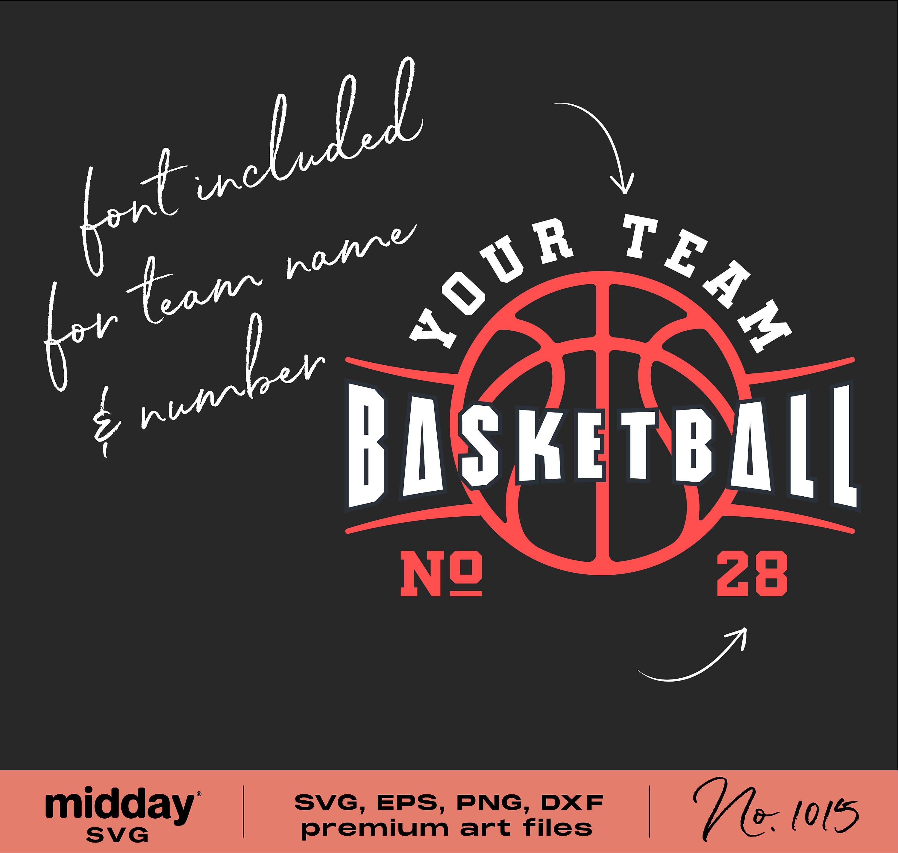 Basketball Team Template Shirts Svg Png Dxf Eps Team Logo - Etsy