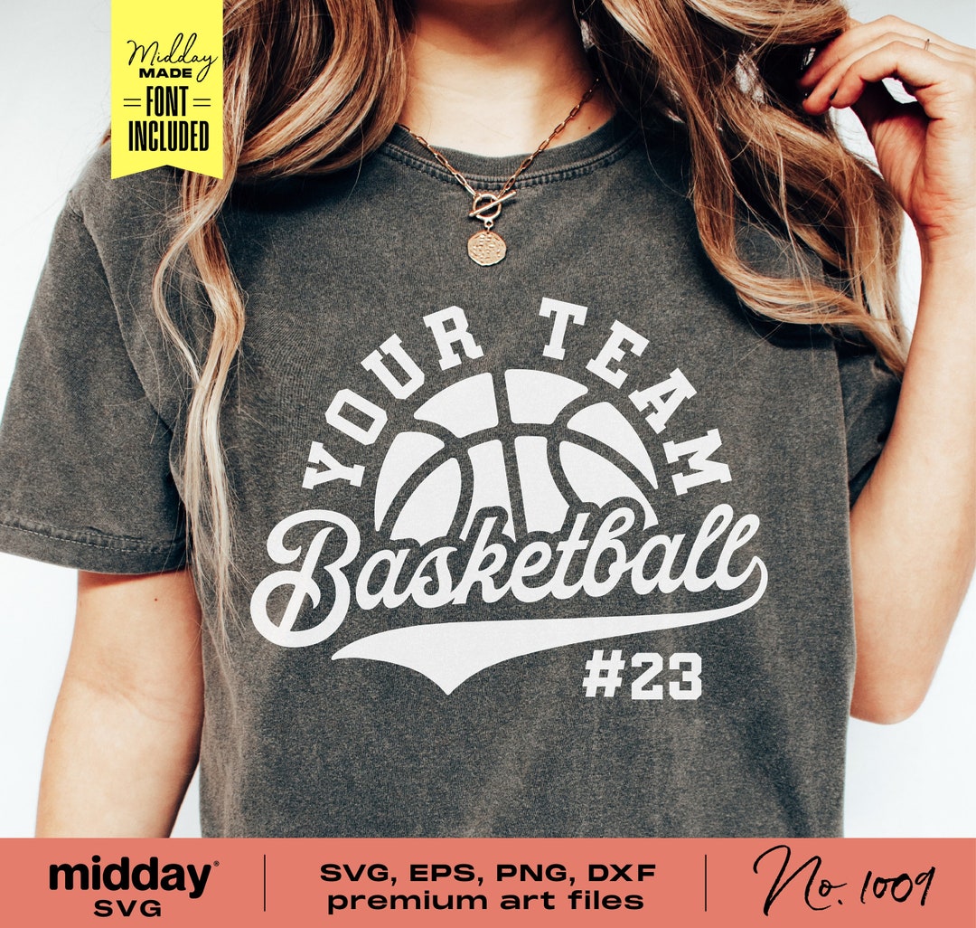 Basketball Team Template, Svg Png Dxf Eps, Basketball Team Shirts, Team ...