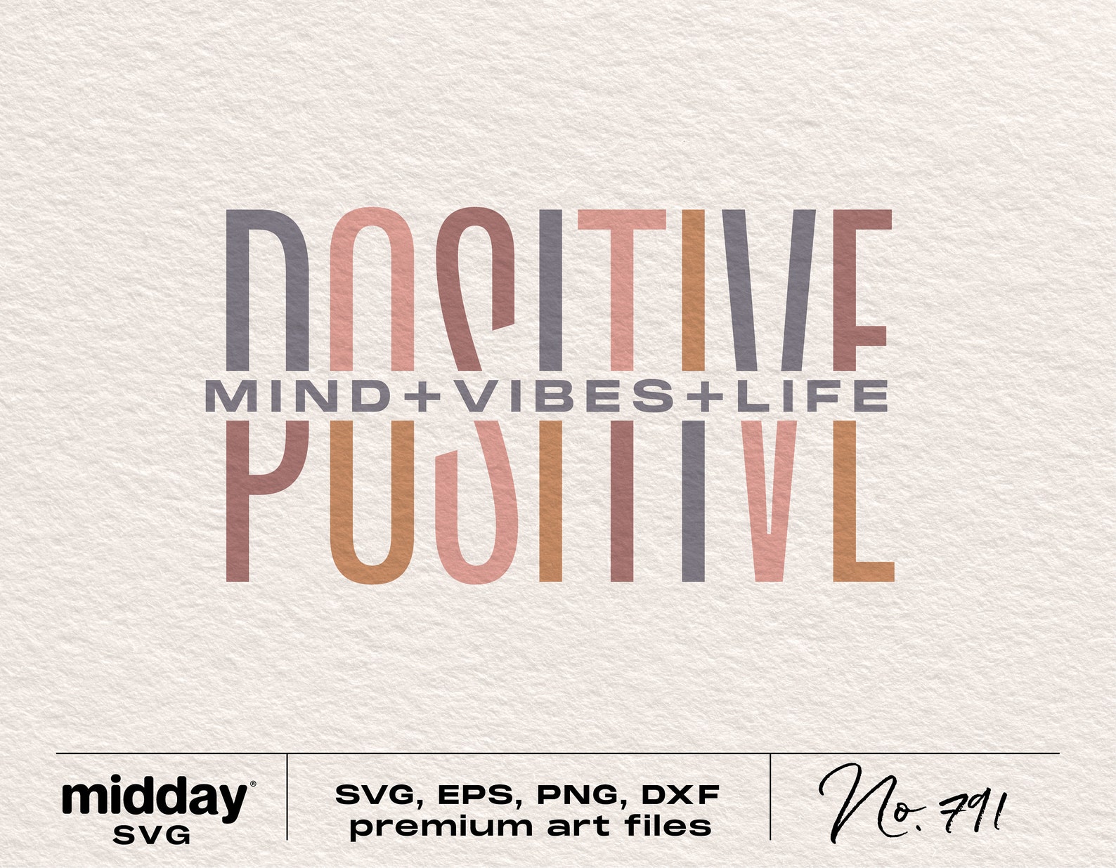 Positive Mind Vibes Life Svg Mental Health Svg Motivational | Etsy