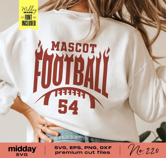 Football Team Template Svg Png Dxf Eps Player Shirts Your - Etsy