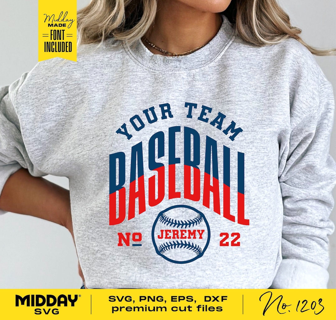 Baseball Team Template, Svg Png Dxf Eps, Baseball Team Shirt Design ...