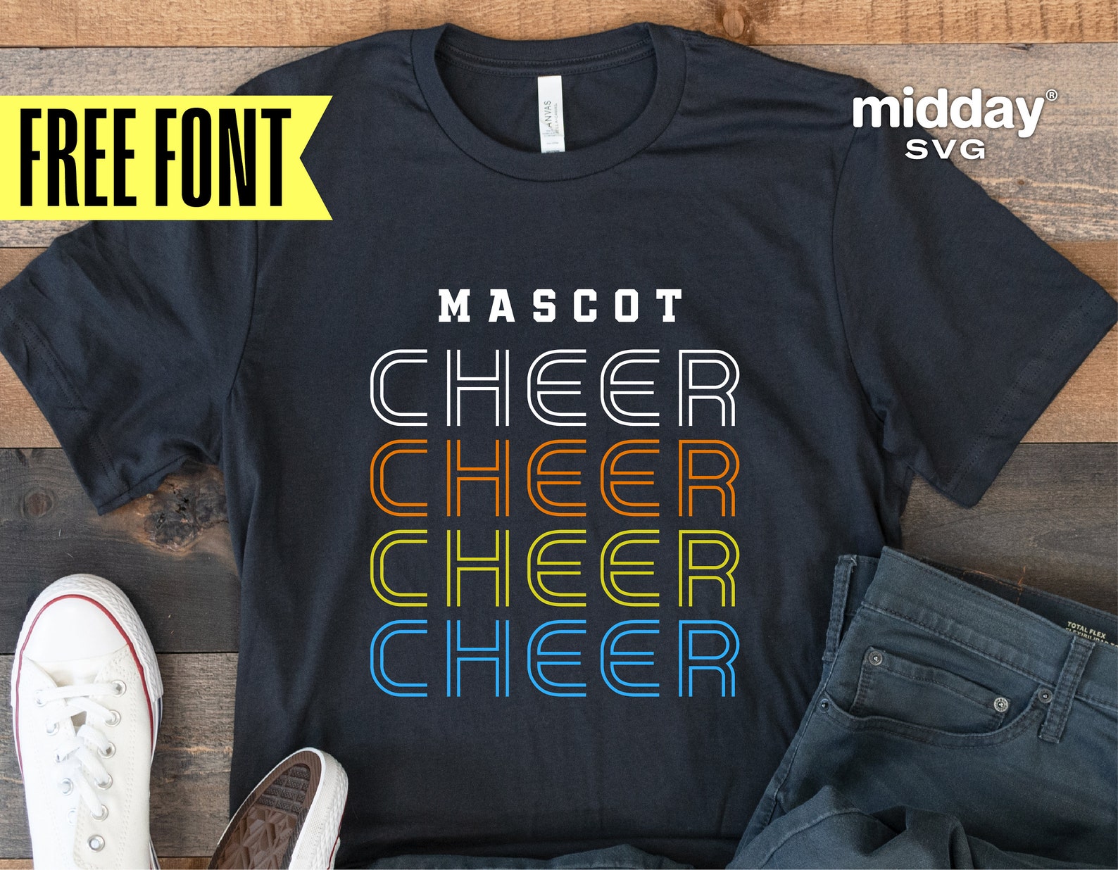 Retro Cheer Svg Cheer Mom Svg Png Dxf Eps Cheerleader Svg - Etsy