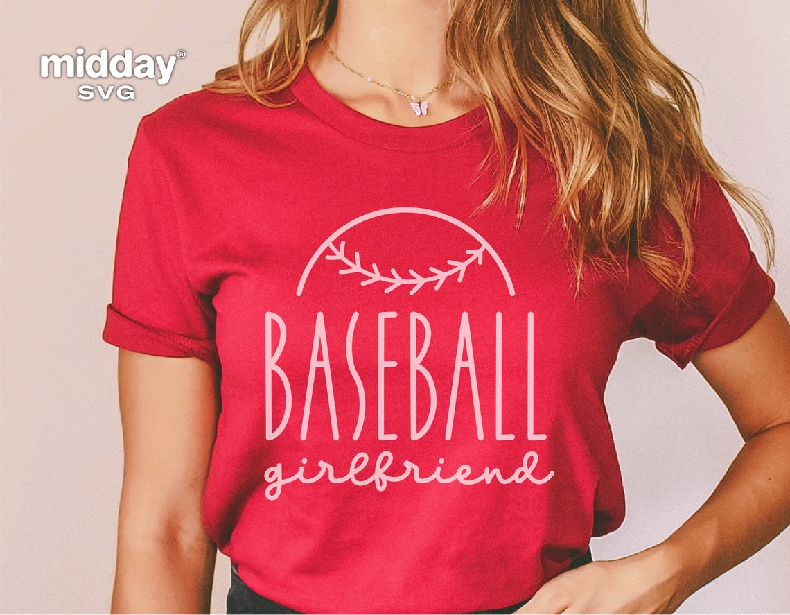 Baseball Girlfriend Shirt Svg Png Eps Dxf for Girls - Etsy