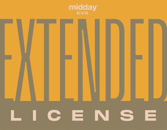 Midday SVG Extended License | Etsy