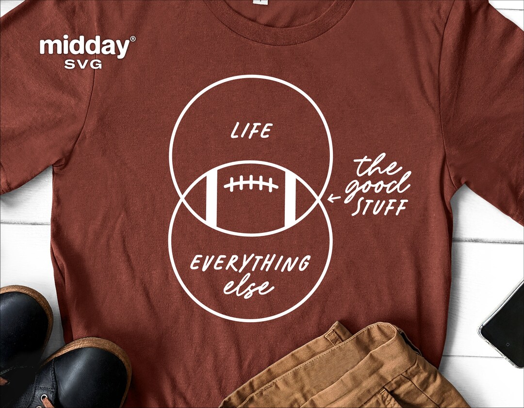 Funny Football Svg, Football Life Mom Shirt Svg, Png Dxf Eps, Cricut ...