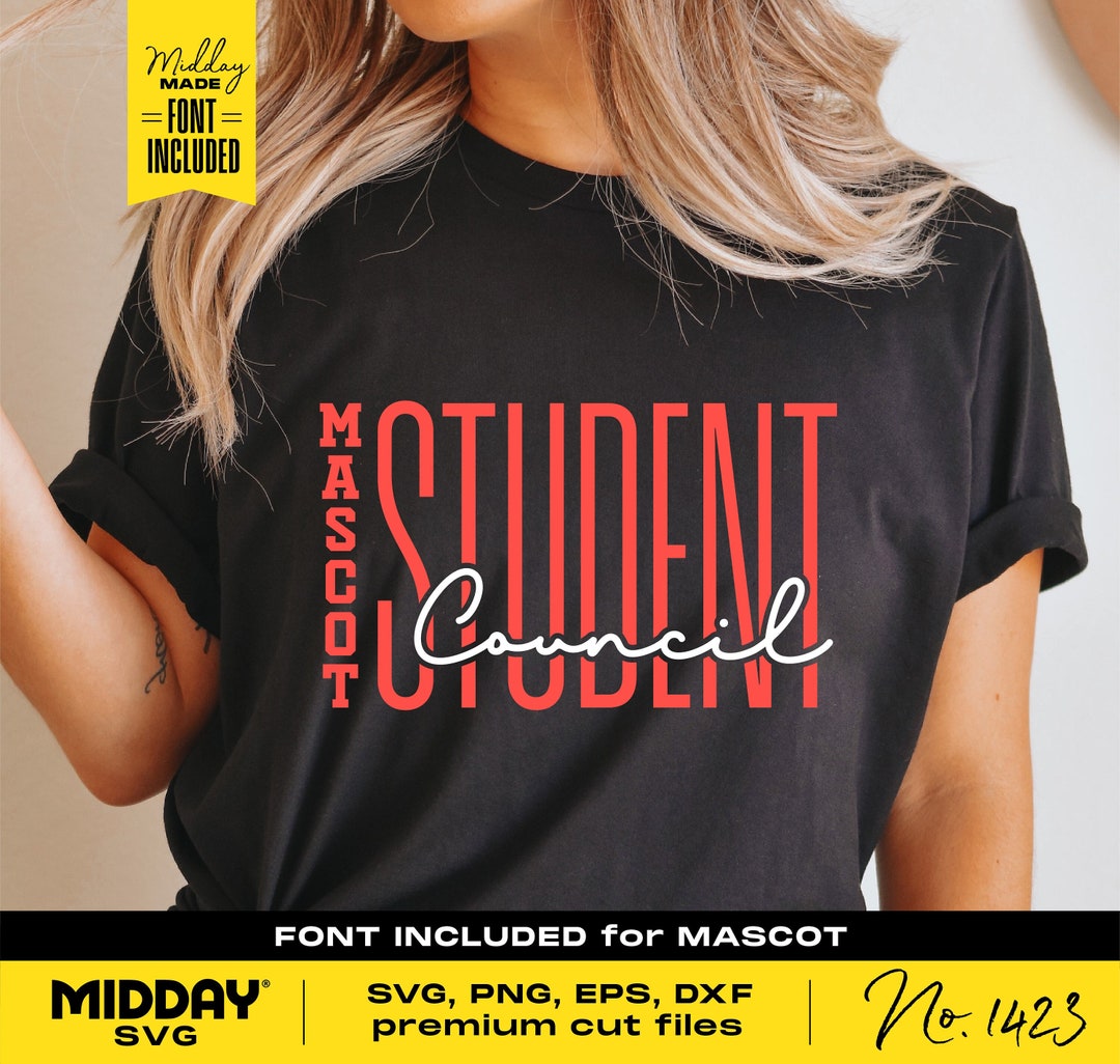 Student Council Design SVG, PNG, Cricut, Silhouette (digital Download ...