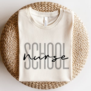 School Nurse Svg, Cricut Cut File, School Nurse Png, Cute School Nurse ...