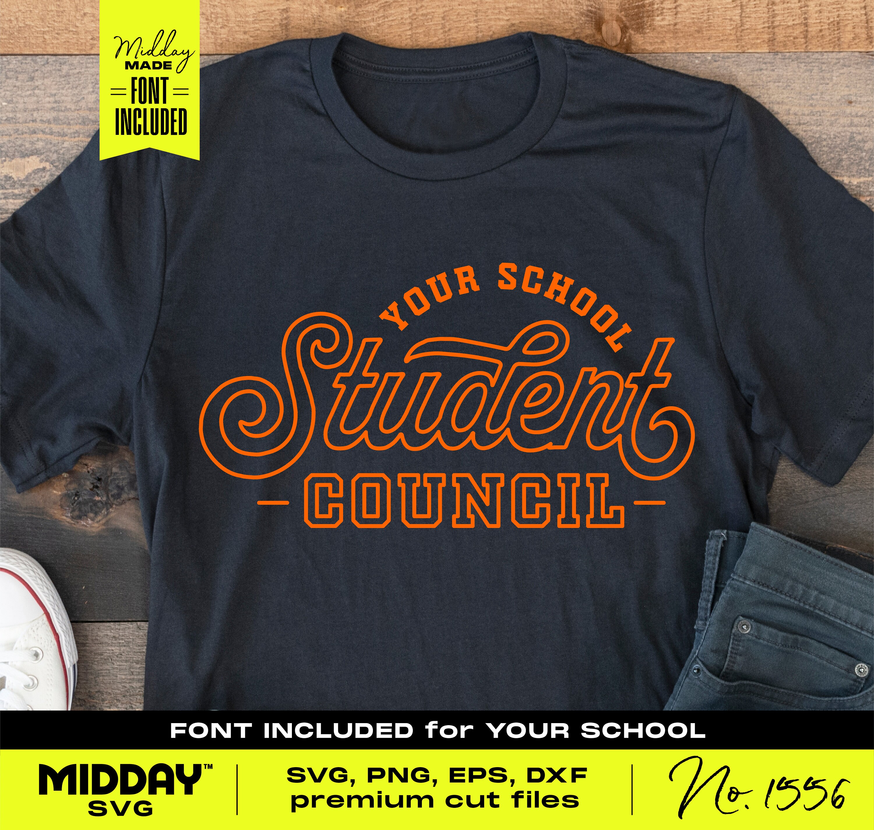 Student Council Design, School Svg, Png, Eps, Dxf (digital Download) - Etsy