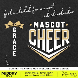 Cheer Team Template SVG: Bold and Eye-catching Design for Your ...